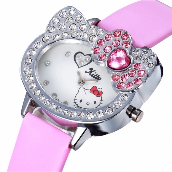 Hello Kitty | Jewelry | Hello Kitty Crystal Watch | Poshmark